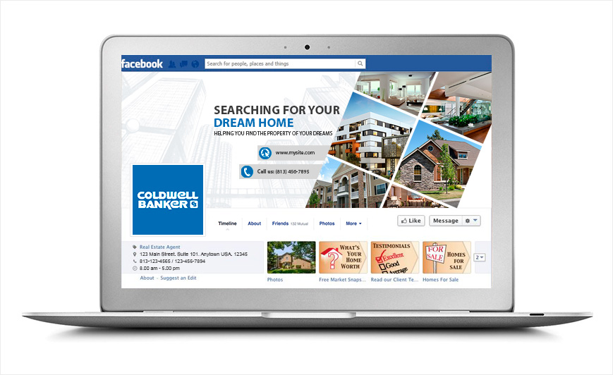 Coldwell Banker Facebook-Graphics - Realty Studio Design