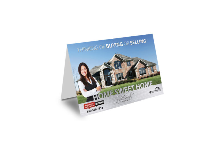Real Estate Greeting Card Template | Realtor Greeting Card Template