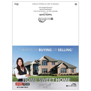 Real Estate Greeting Card Template | Realtor Greeting Card Template
