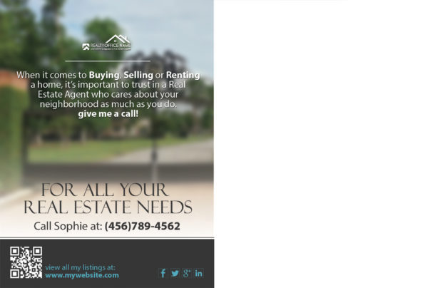 Real Estate Postcard Template | Realtor Postcard Template