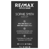 Remax Business Cards 07 | Remax Business Cards Template 07