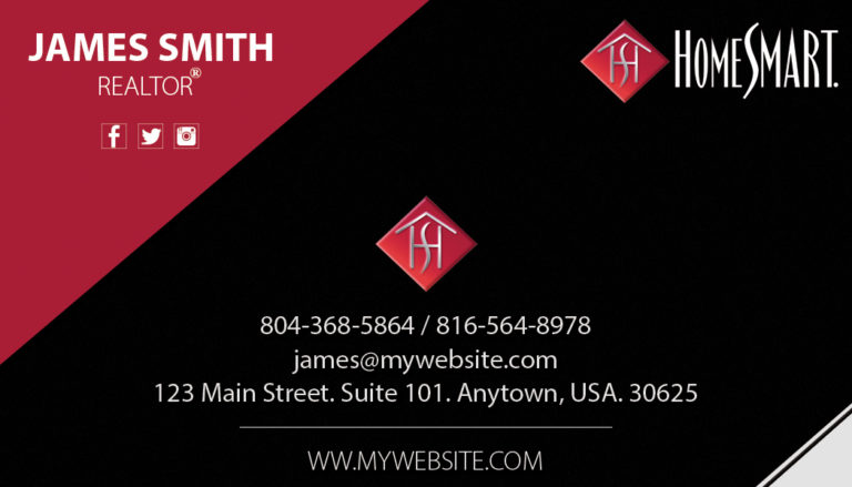 HomeSmart Business Cards 19 | HomeSmart Business Cards