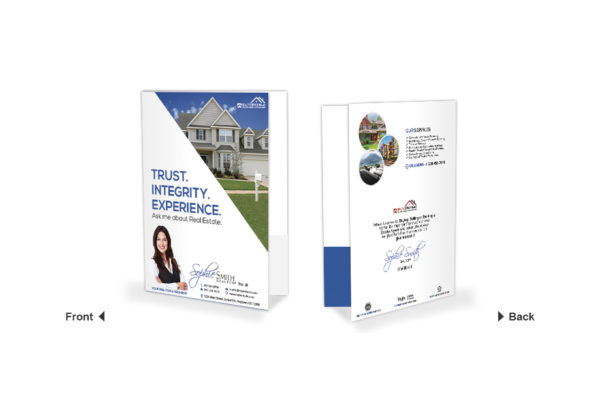 Real Estate Folder 11 | Real Estate Folder Template 11, Realtor Folder 11
