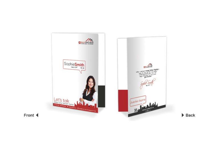Real Estate Folder 06 | Real Estate Folder Template 06, Realtor Folder 06