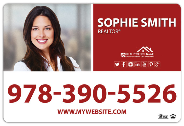 Real Estate Car Magnet Template 09 | Realtor Car Magnets