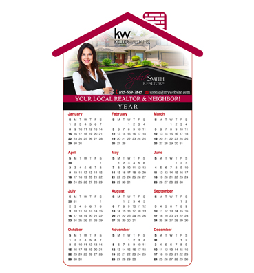 Keller Williams Calendar Magnets | Keller Williams Calendar Templates