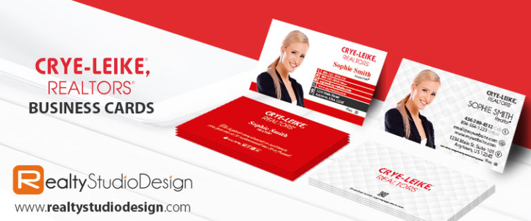 Crye-Leike Realtors Cards, Modern Crye-Leike Realtors Cards