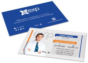 eXp Realty Business Cards | eXp Realty Business Card Templates