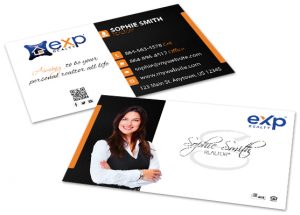 eXp Realty Business Cards | eXp Realty Business Card Templates