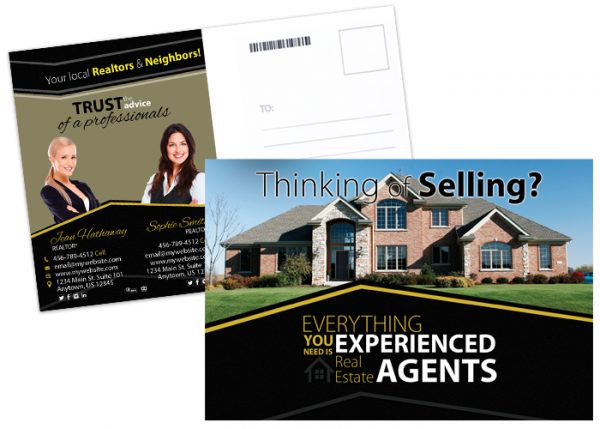 Real Estate Co-marketing Postcards | Real Estate Co-marketing Cards