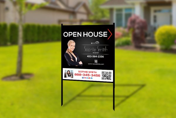Real Estate Sign Frames | Real Estate Metal Posts Holders