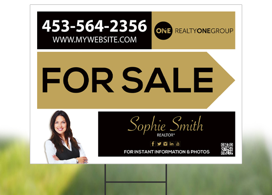 Realty One Group Yard Signs | Custom Realty One Group Yard Signs