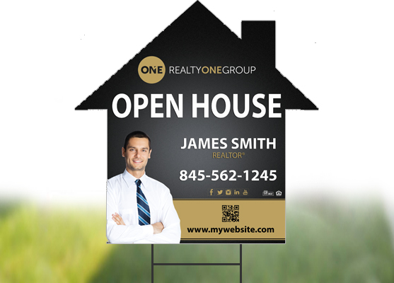 Realty One Group Yard Signs, Custom Realty One Group Signs, Realty One ...