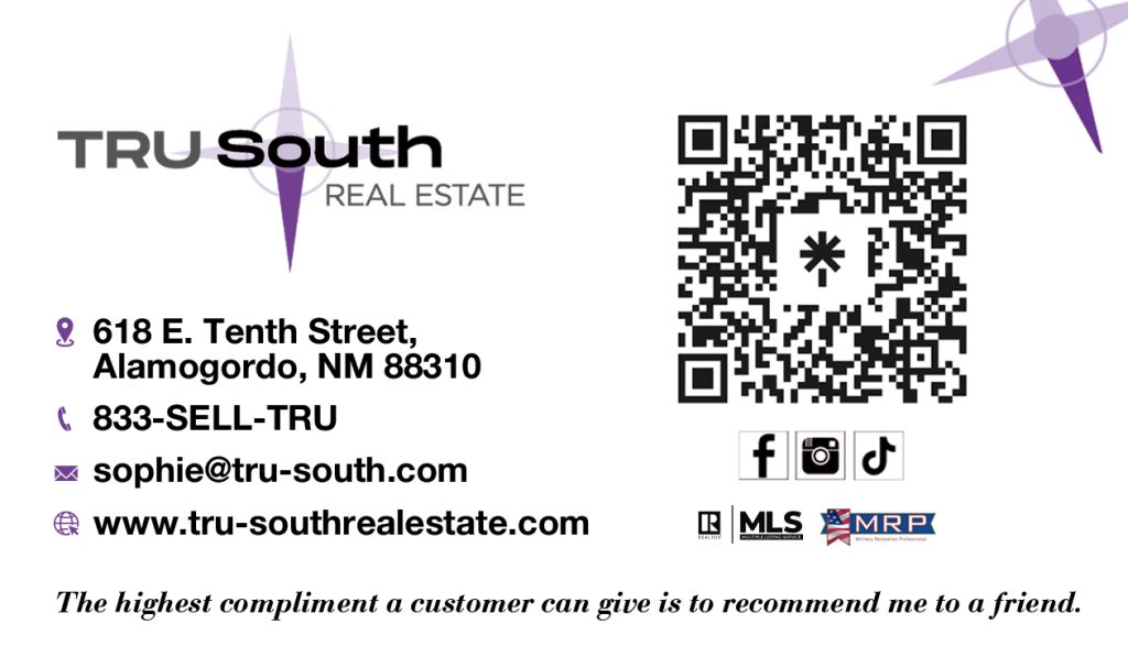 Tru South Real Estate Cards 04 | Tru South Real Estate Business Cards
